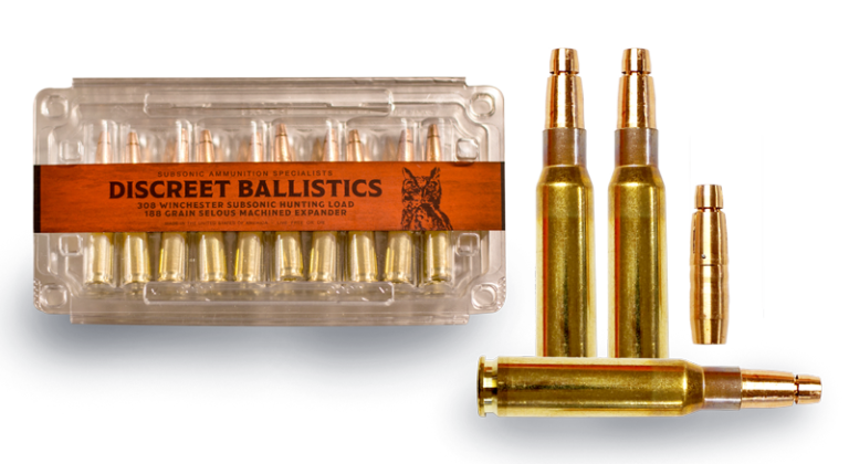 308 Winchester Subsonic Load Hunting - 155gr | Discreet Ballistics